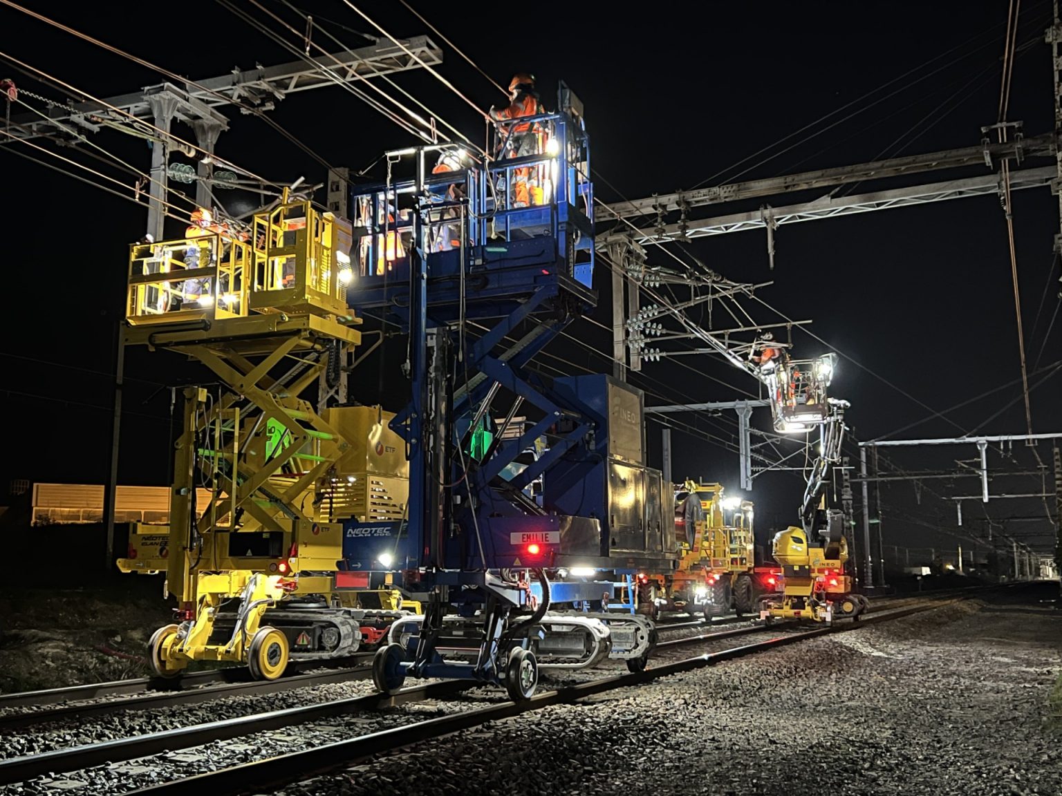 LNSO: two successful blitz operations to modernise overhead lines - ETF